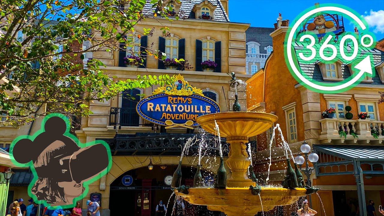 360º Ride on Remy's Ratatouille Adventure - Complete Experience at ...