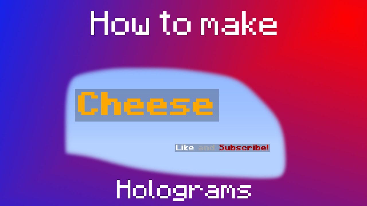 How To Make Holograms In Minecraft 1.13+ - YouTube