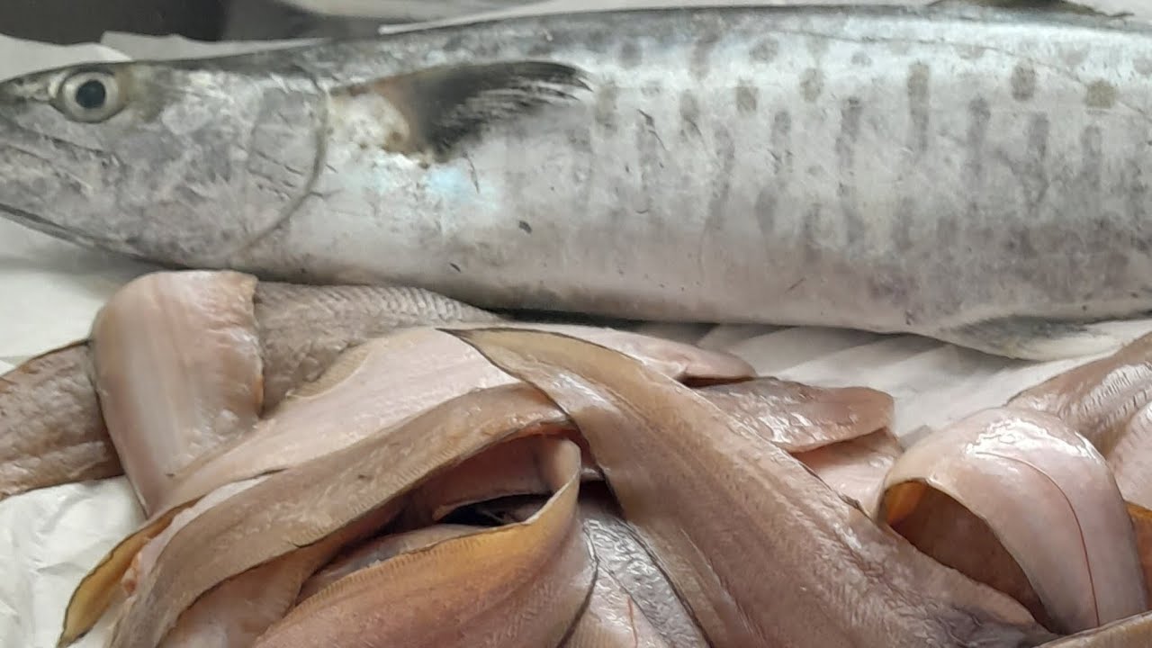 Fresh King Fish/Sole Fish Simple/Easy To Clean - YouTube