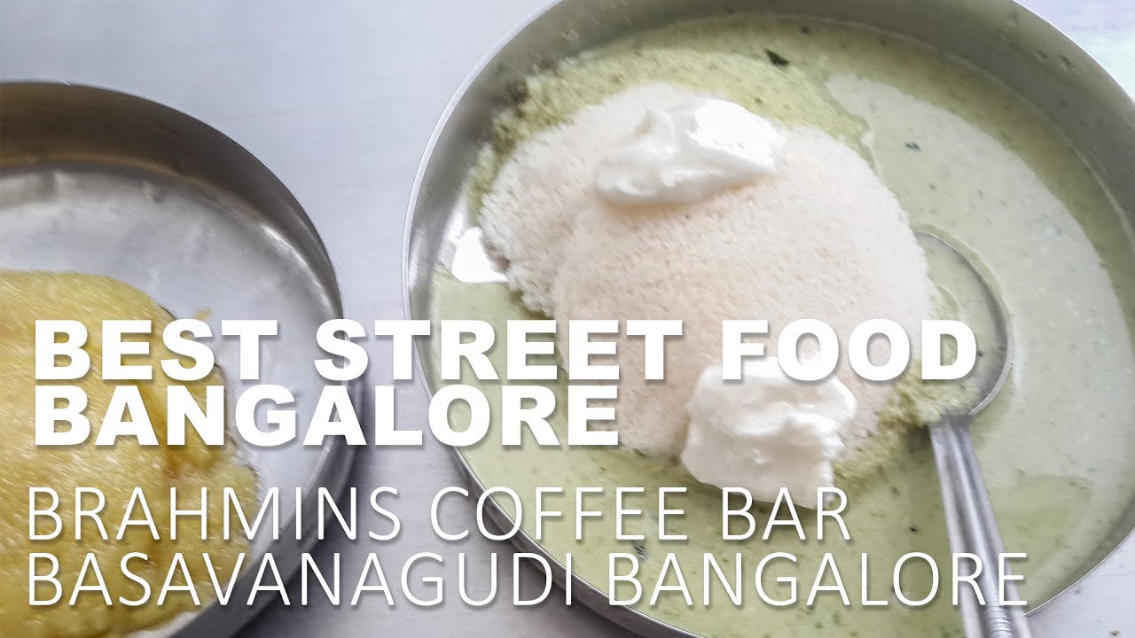 Amazing Street Food of India Brahmins Coffee Bar - YouTube