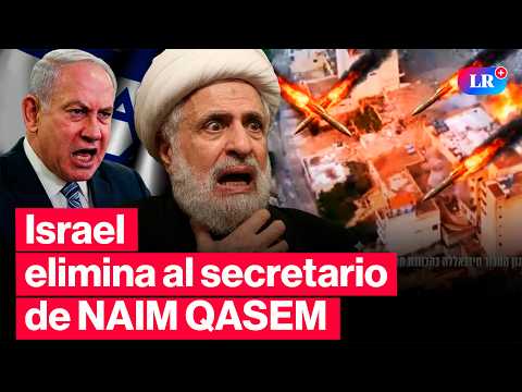🚨ISRAEL mató a ALÍ YUSEF HARSHI, secretario de NAIM QASEM, líder terrorista de Hezbollah | #LR