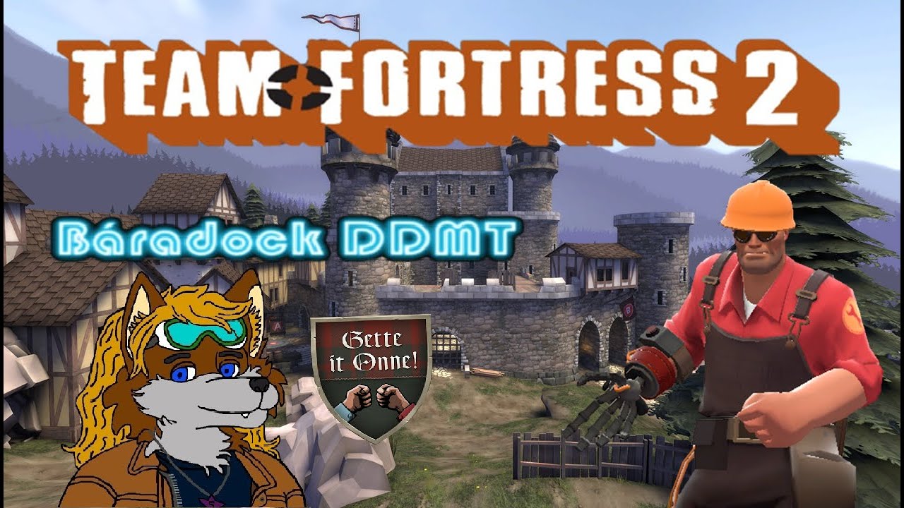 Team Fortress 2 Gameplay (Medieval): Combat Engineer - Map: DeGroot ...