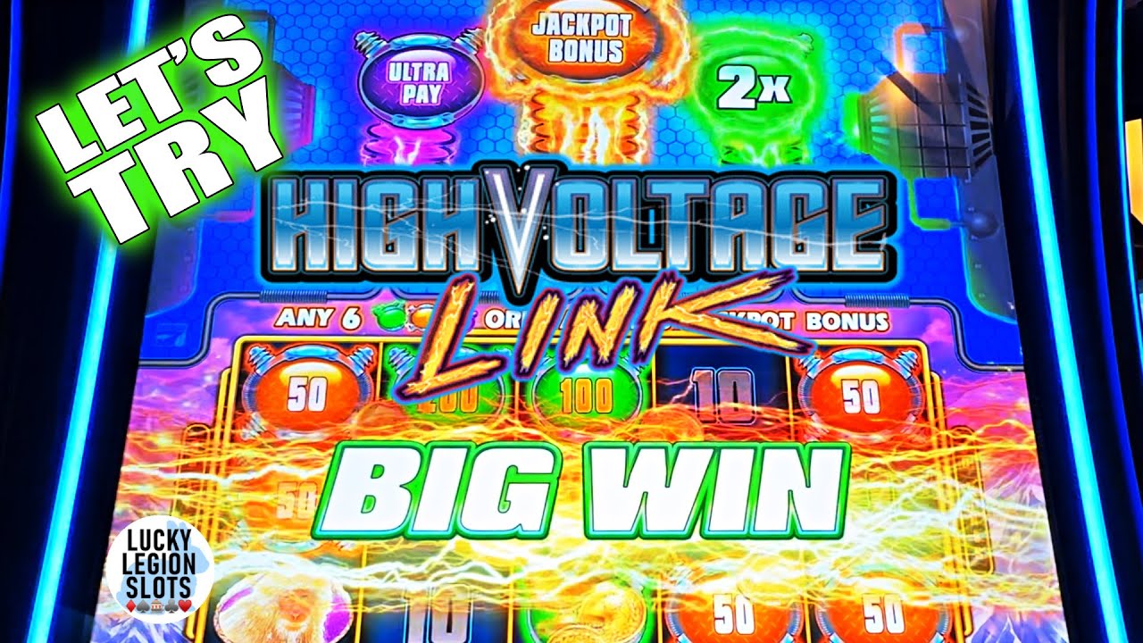 Let’s Try the New HIGH VOLTAGE LINK Slot Machines by Everi Slots - YouTube