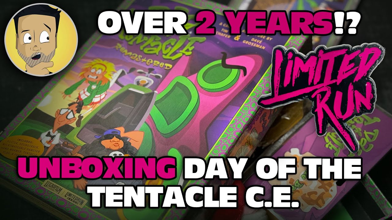 2 Years For This?! Day Of The Tentacle Unboxing Collectors Edition ...