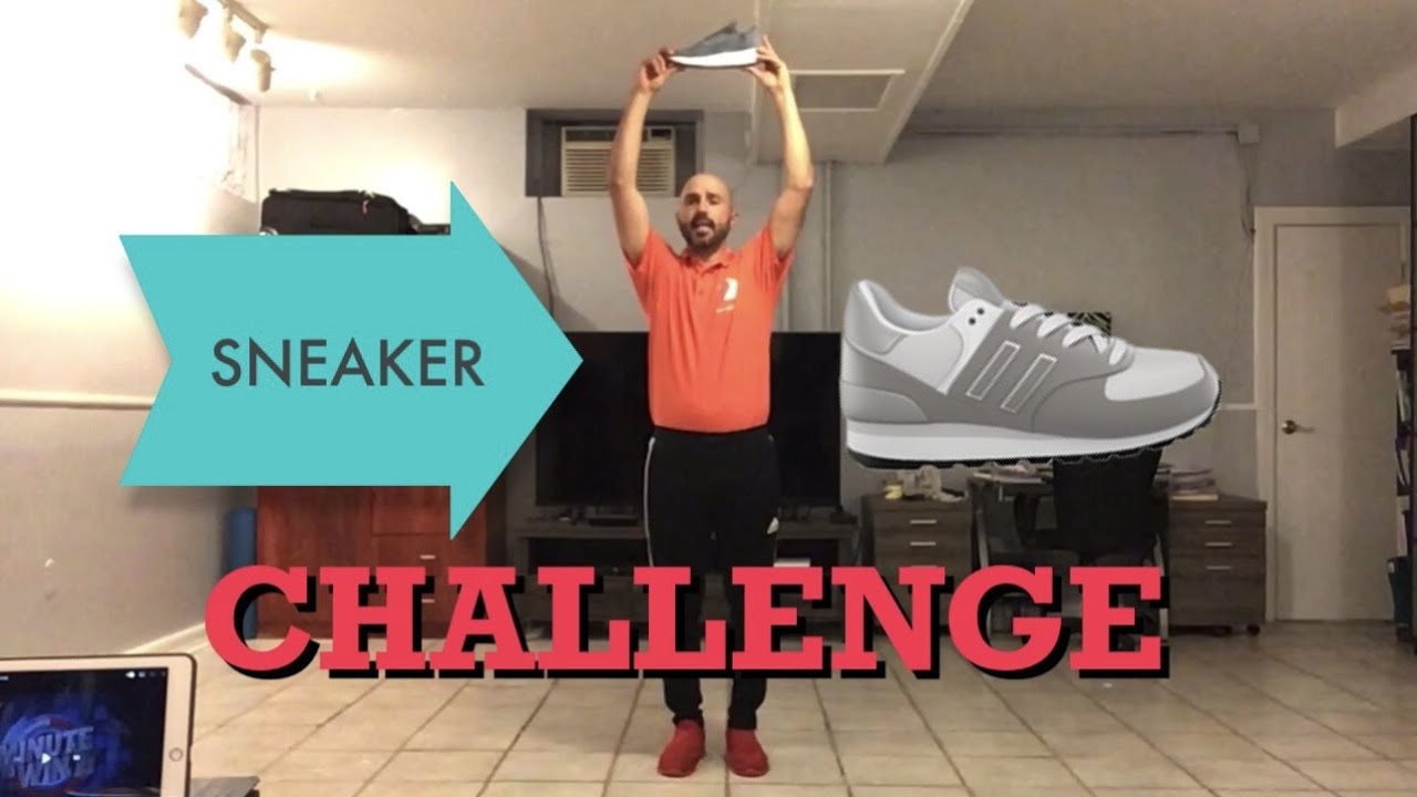PE At Home: “Sneaker” Challenge - YouTube