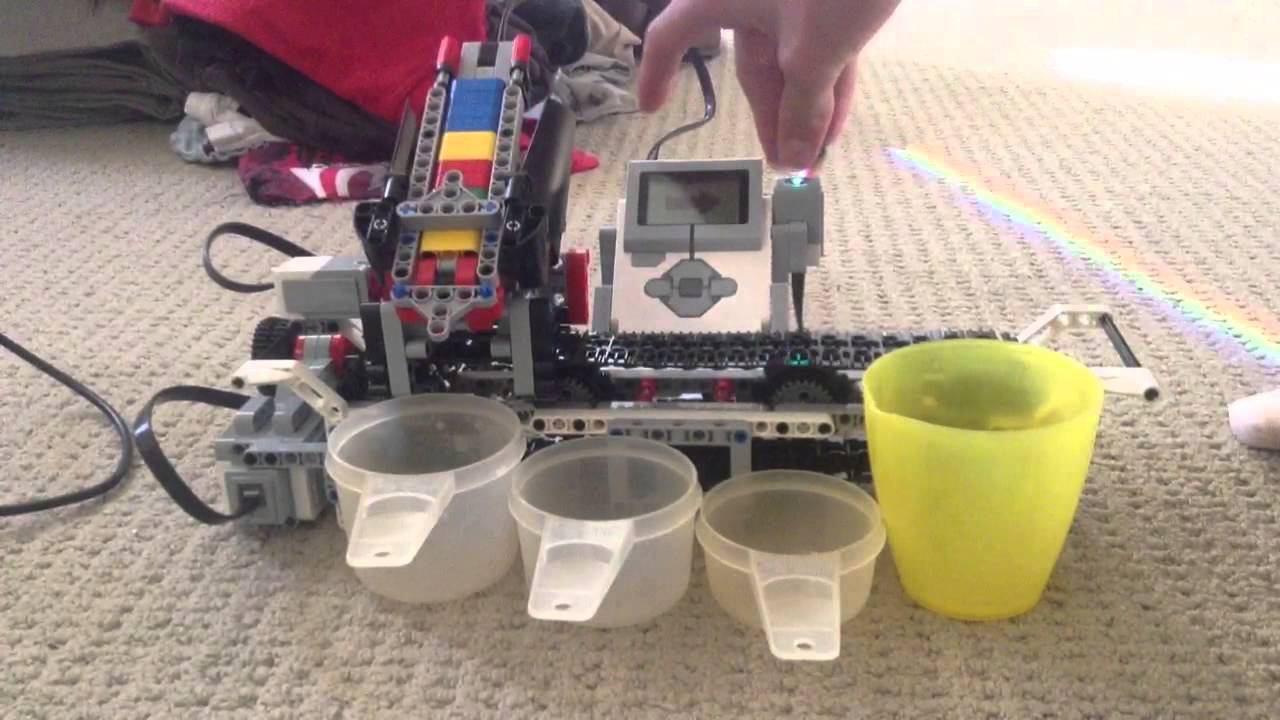 The New Lego Mindstorms EV3 colour Sorter - YouTube