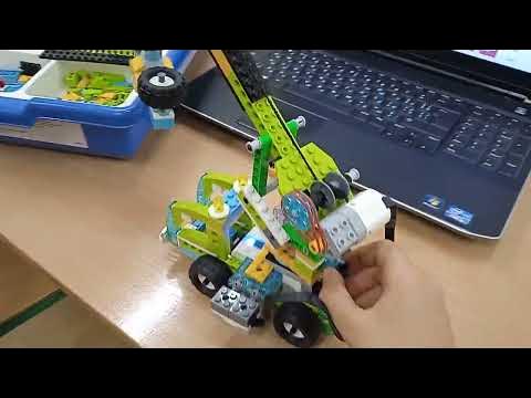 Автокран лего - YouTube