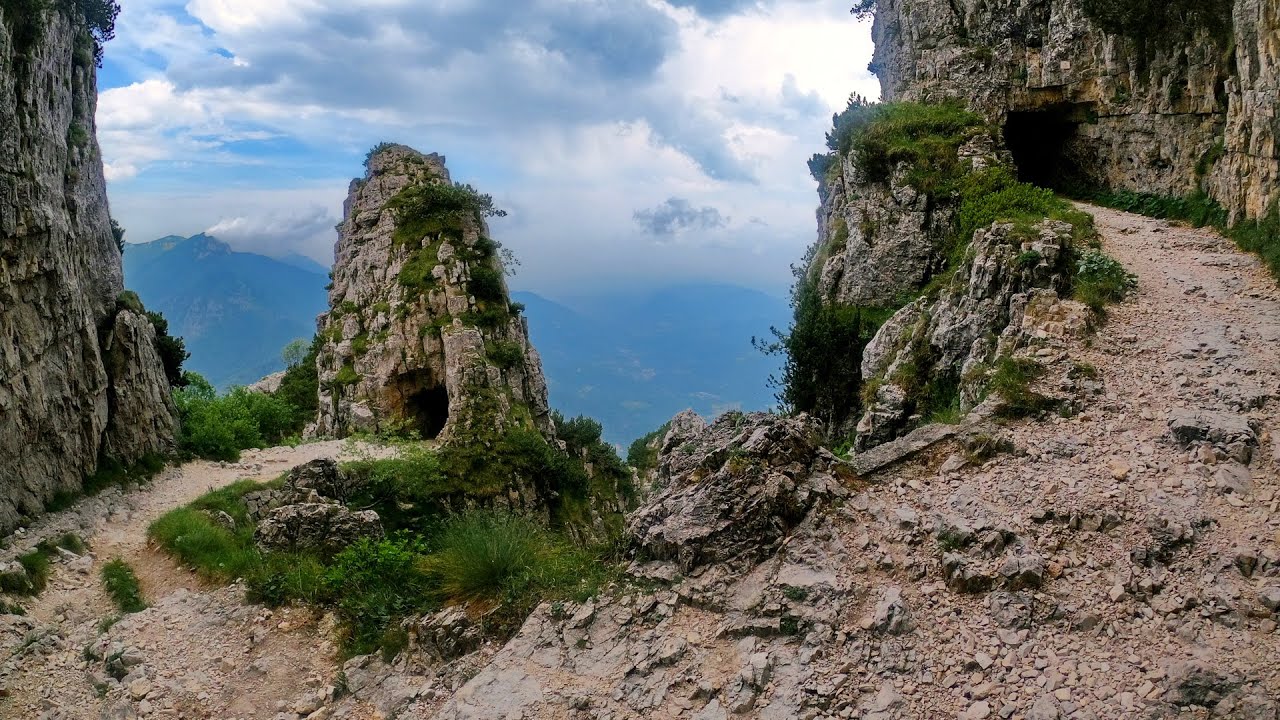 Walking through the Strada delle 52 gallerie | June 2022 - YouTube