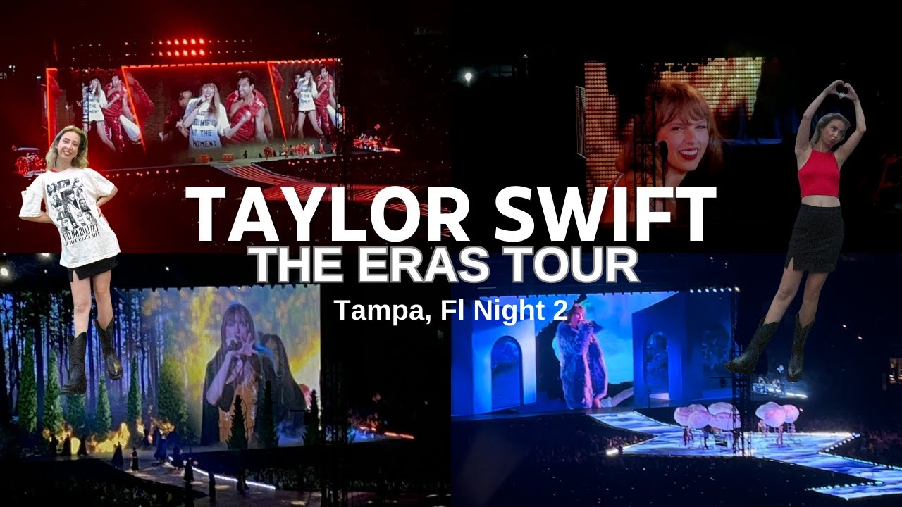 TAYLOR SWIFT: THE ERAS TOUR CONCERT VLOG | TAMPA FLORIDA NIGHT 2- APRIL ...