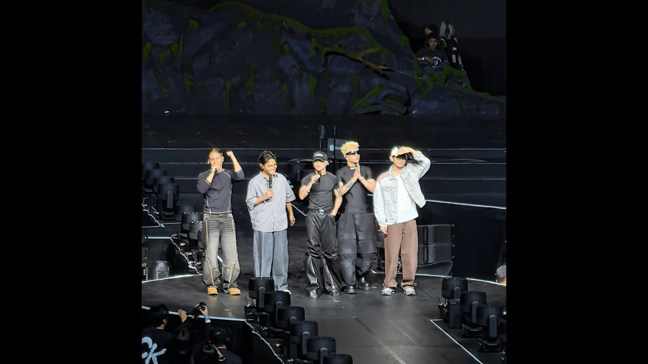 SB19 SAW kickoff world tour Concert at Philippines Arena. Soundcheck ...