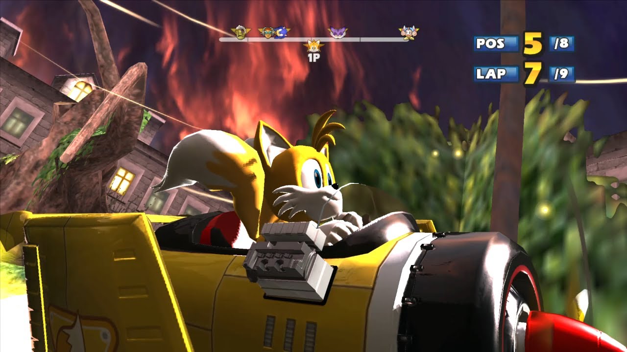 TAILS Deadly Route 9 Laps Expert (Request) Sonic & Sega All-Stars ...