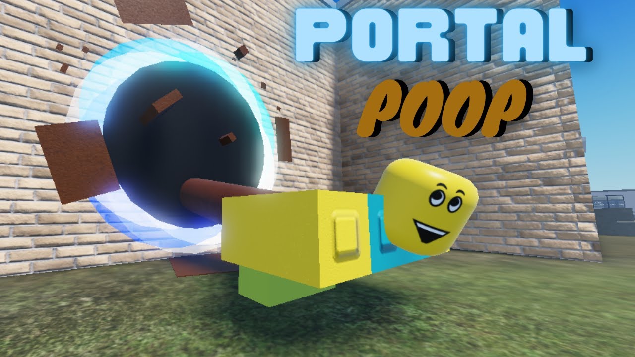 Noob Poops through a Portal (Roblox Animation) - YouTube