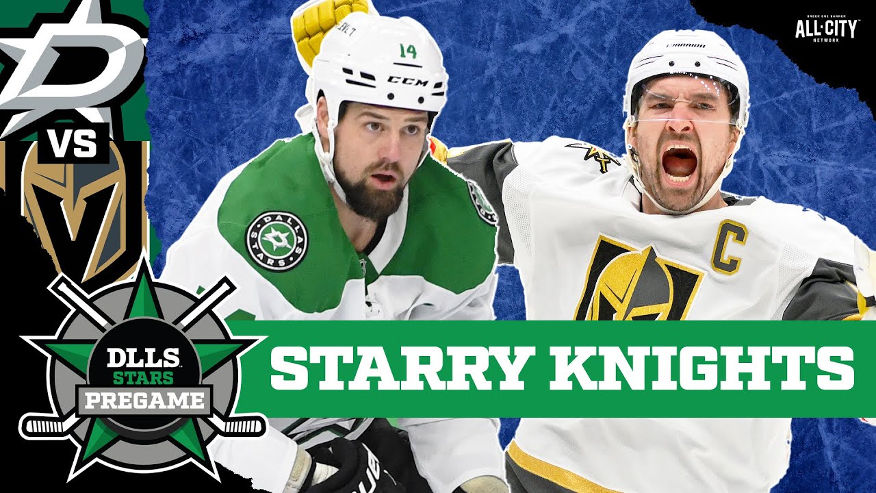 Dallas Stars vs Vegas Golden Knights | STARS PREGAME - YouTube