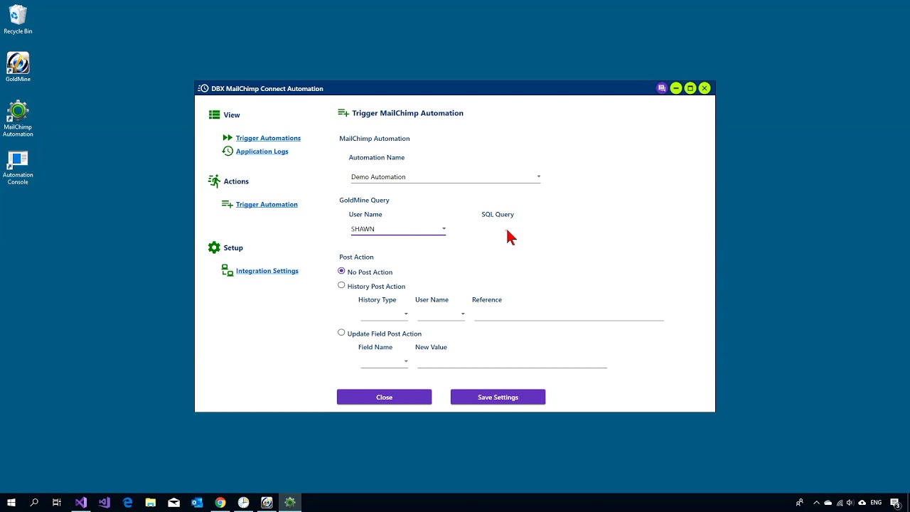 MailChimp Automation Demo - YouTube