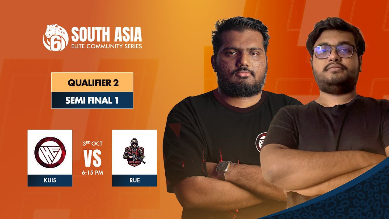South Asia Elite Community Series 2025 Qualifier 2 | Semifinal1(BO3 ...
