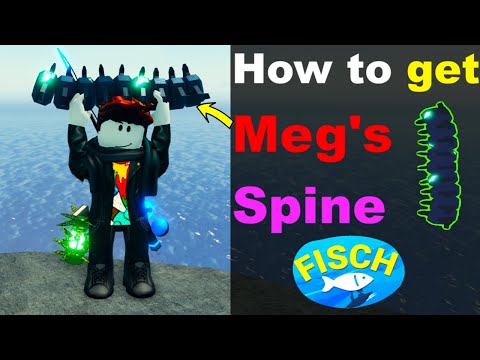 How to get Meg's Spine in Fisch | Where to catch Meg's Spine in Fisch #roblox #fisch #games