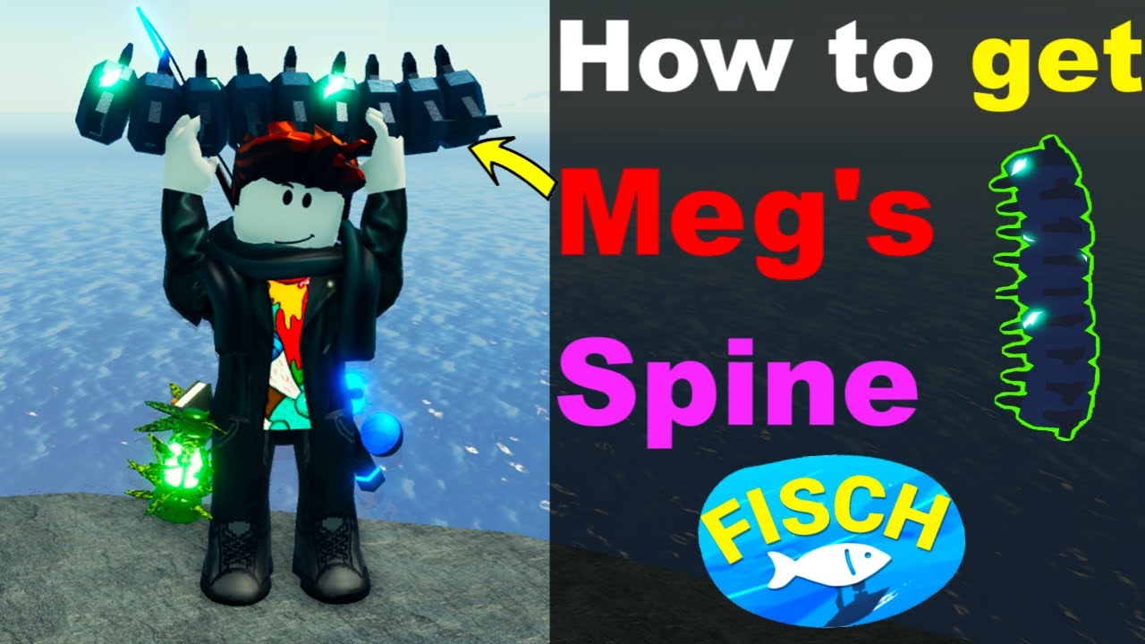How to get Meg's Spine in Fisch | Where to catch Meg's Spine in Fisch # ...