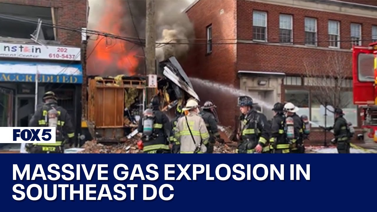 DC gas explosion: 1 injured, building collapses after blast on Marion ...