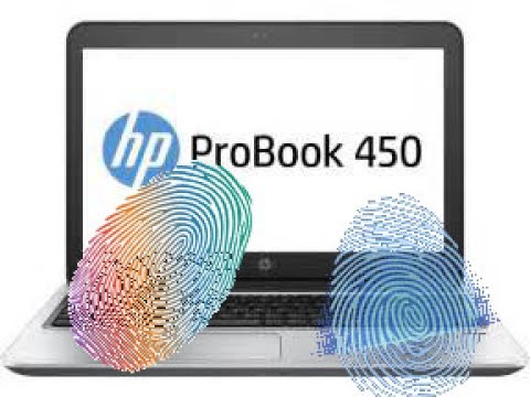 HP ProBook 450 G4 Fingerprint Sign-in (VOICE Tutorial) bangla - YouTube