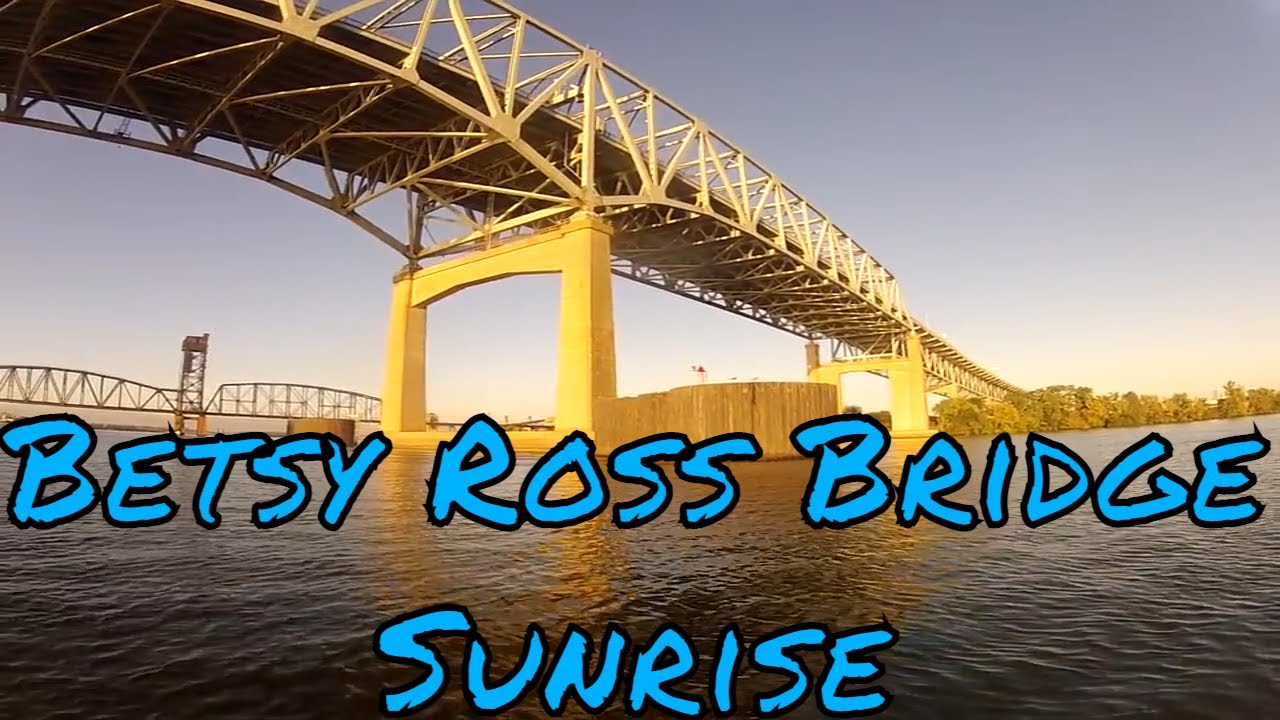 Betsy Ross Bridge Sunrise - Long Distance Paddleboard Adventure - YouTube