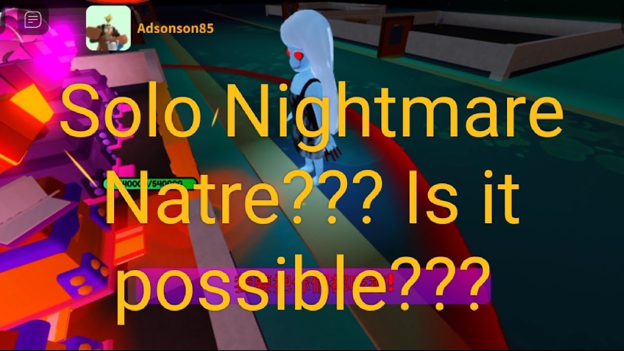 Roblox|Ghost at the door|Nightmare Natre solo walkthrough|v2.3.0 - YouTube