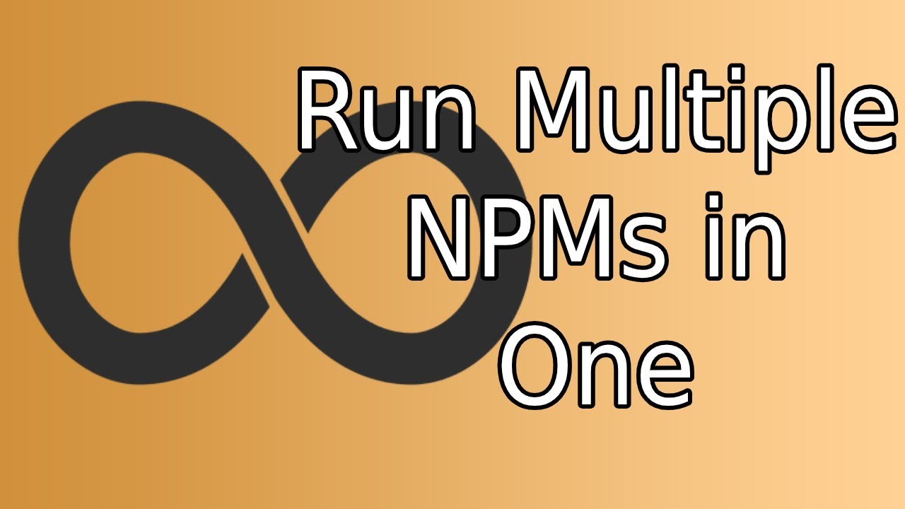 How to Easily Use The Concurrently Package - YouTube