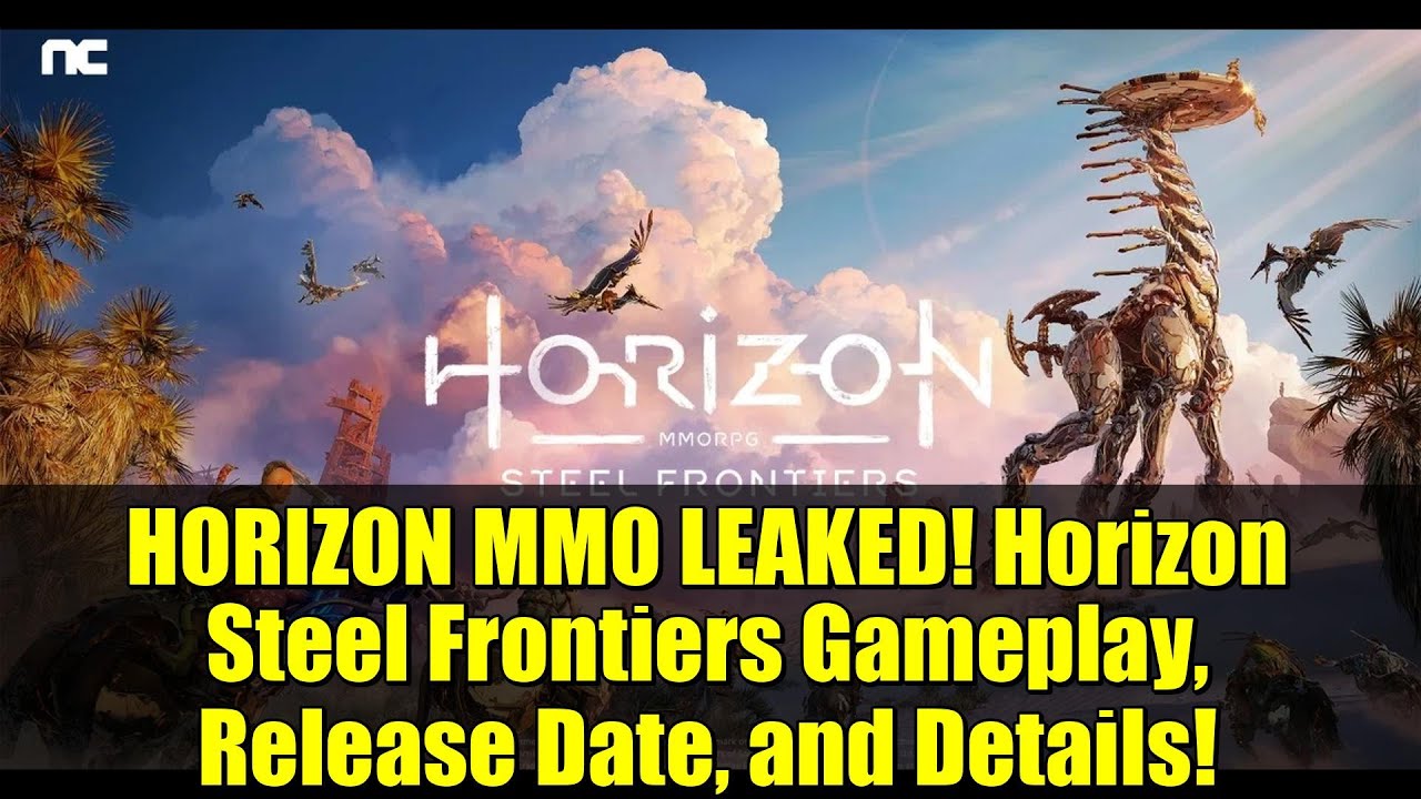 HORIZON MMO LEAKED! Horizon Steel Frontiers Gameplay, Release Date, and ...
