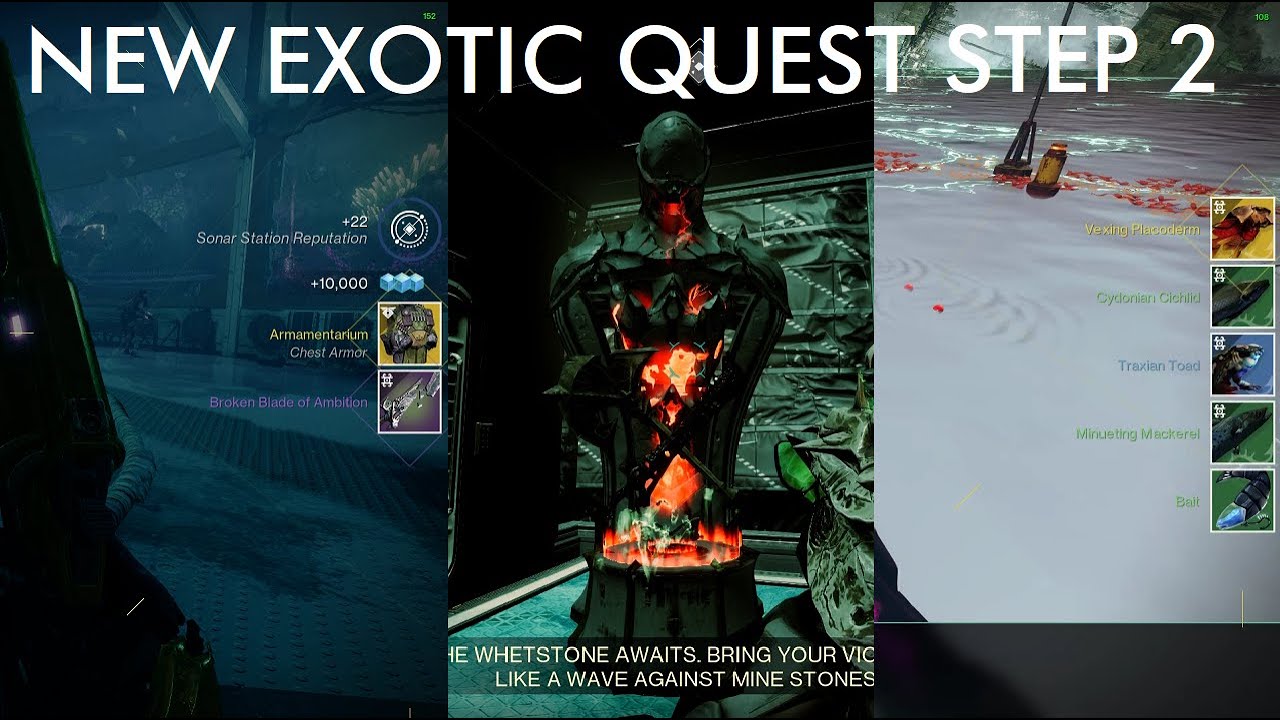 Destiny 2: SEASON OF THE DEEP EXOTIC QUEST PART/STEP 2 GUIDE! (Wicked ...