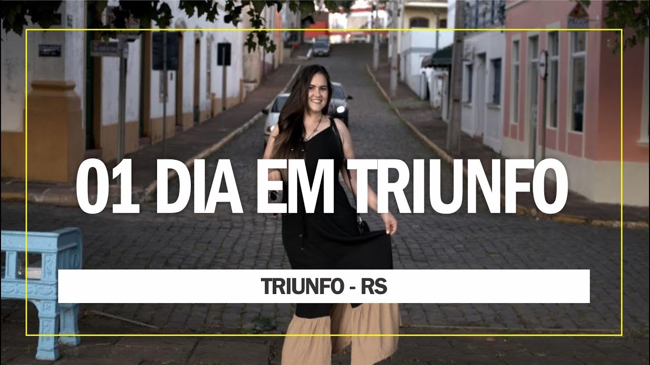 TRIUNFO - RS | Visitamos parte do centro histórico de Triunfo - YouTube