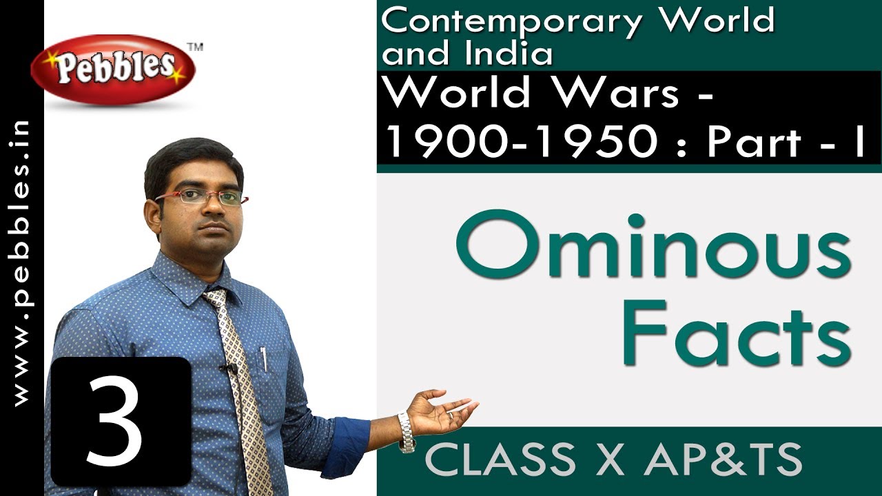 Ominous Facts | World Wars - 1900-1950 : Part - I | Social Science ...