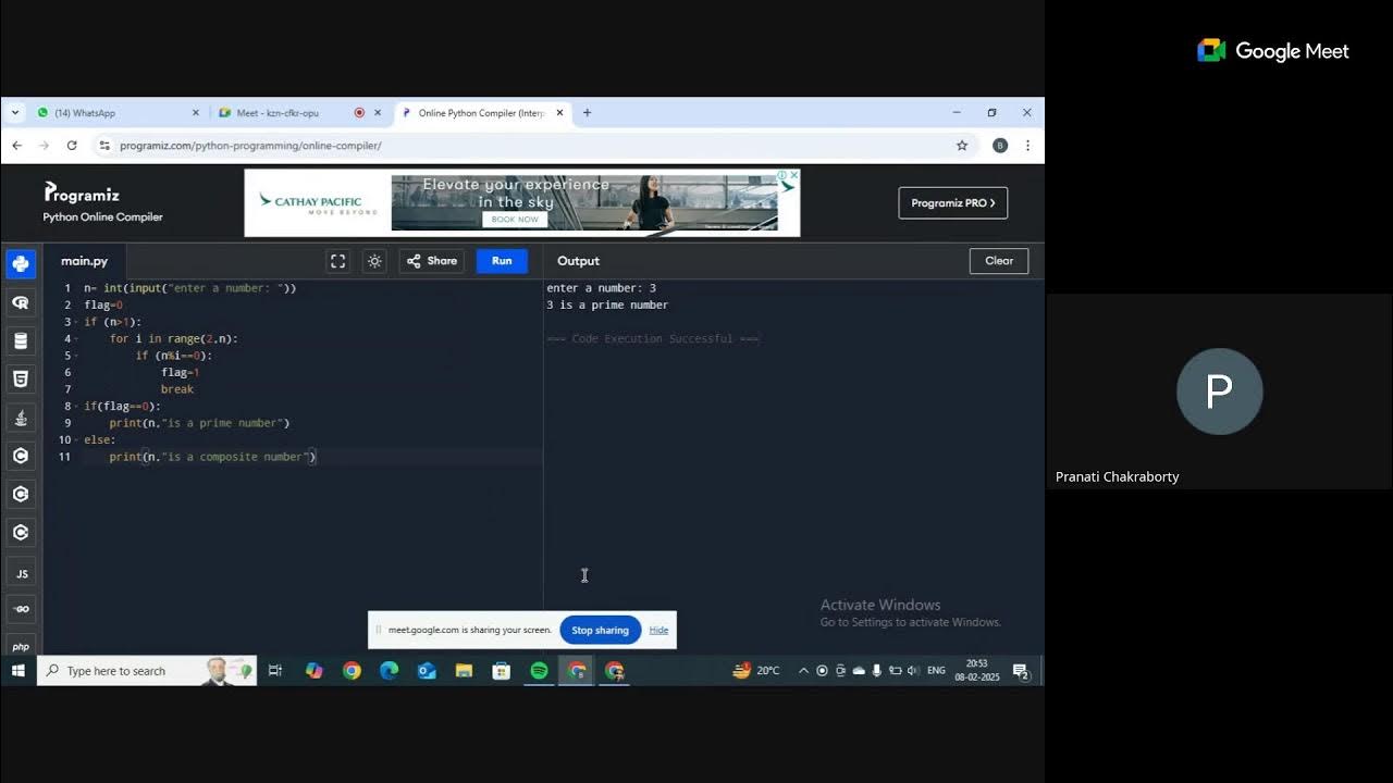 Mathematics Using Python (Basic): Sir Sourish Sarkar - YouTube