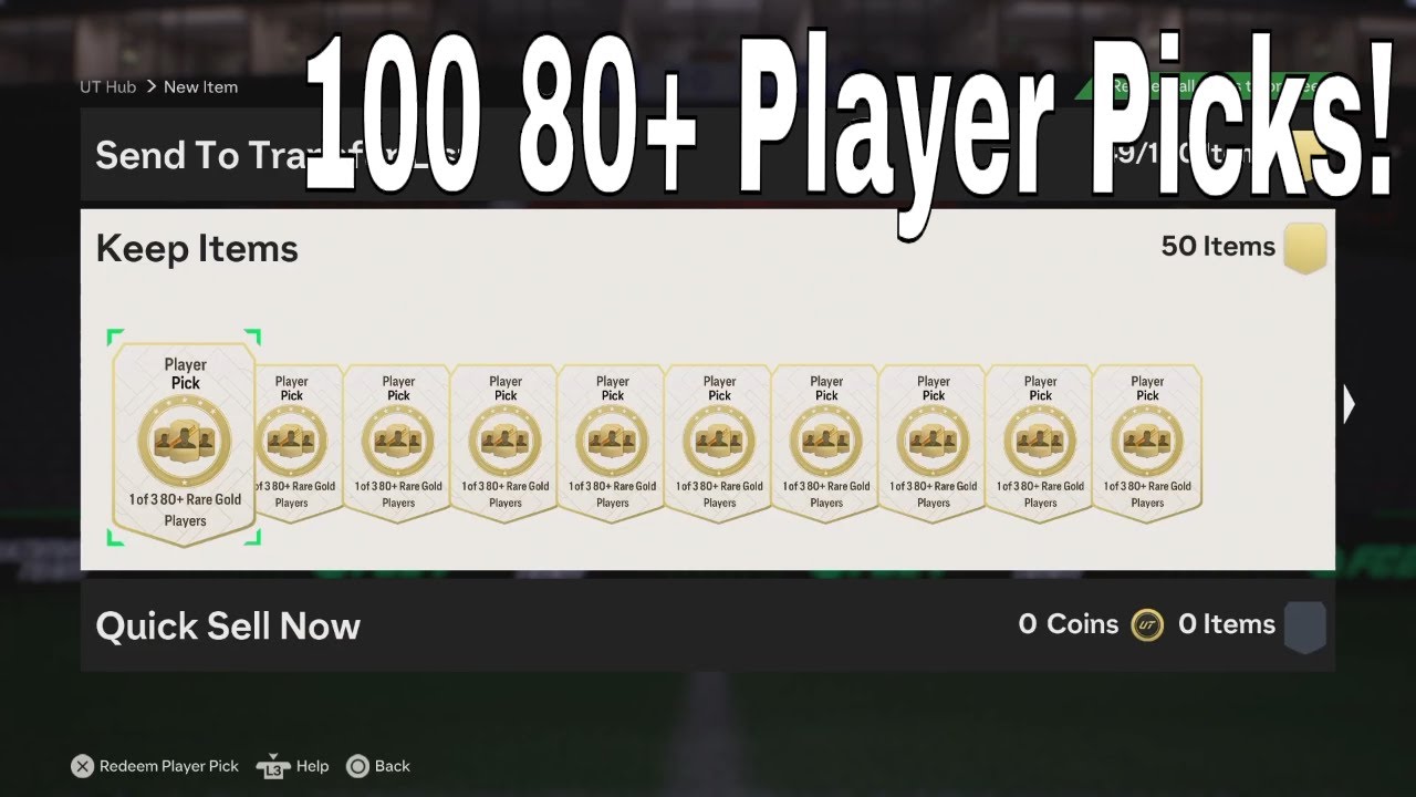 I Crafted 100 80+ Player Picks & Got This! FC 24 Ultimate Team! - YouTube