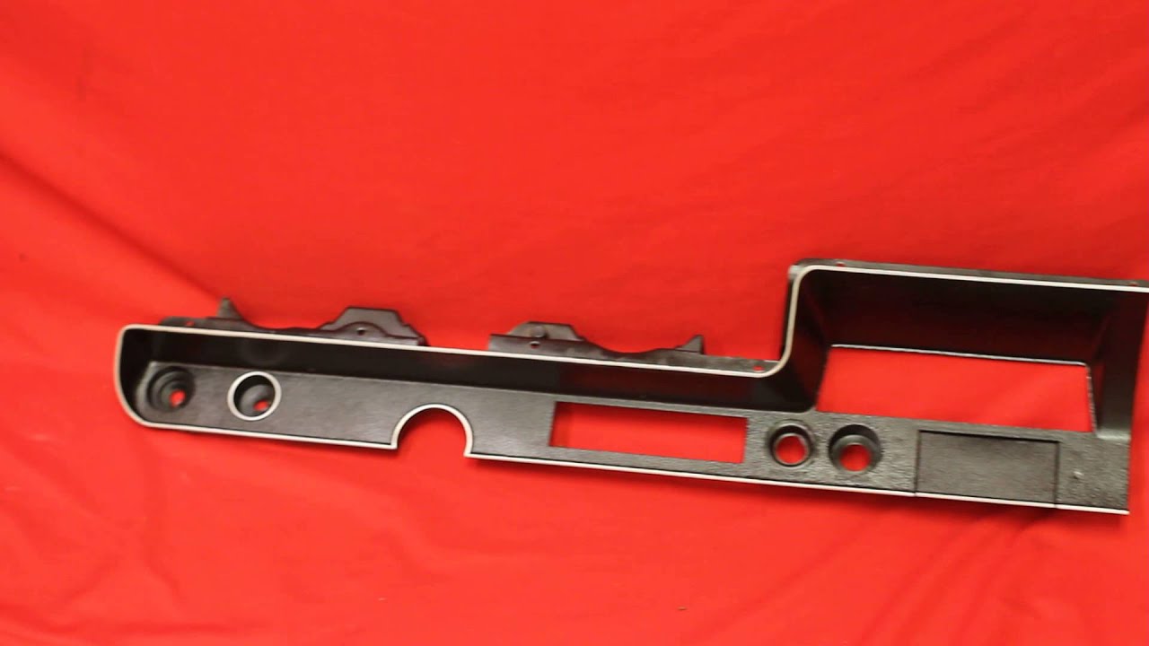 1968 Cutlass 442 Dash Insert - YouTube