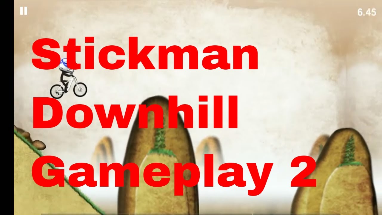 Stickman Downhill Gameplay 2 - YouTube