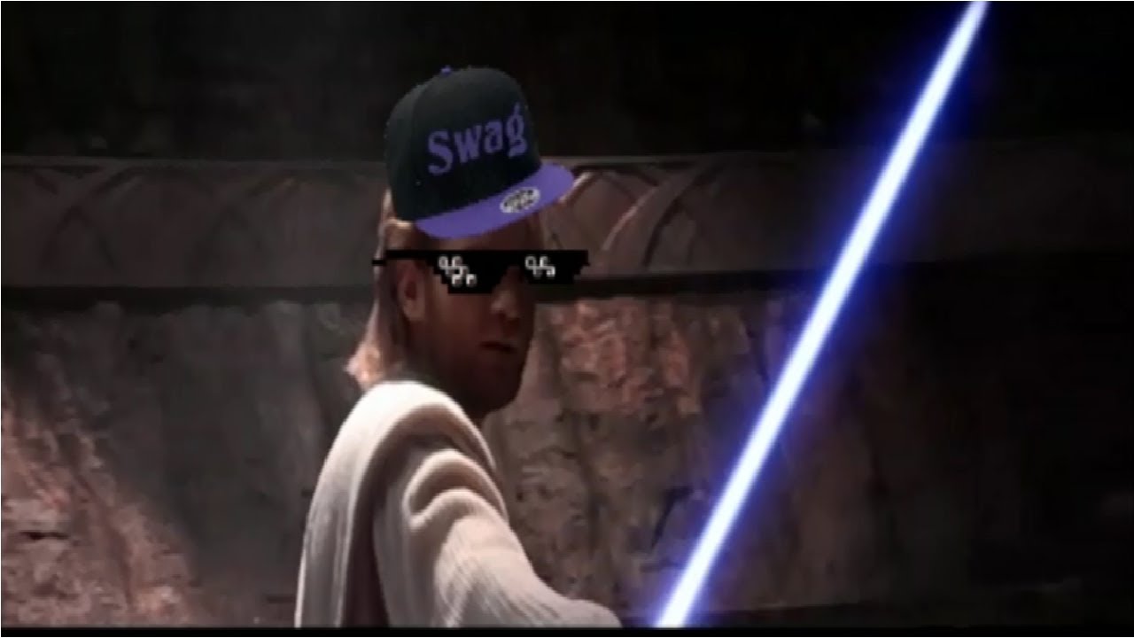 ANAKIN GETTING REKT BY OBI WAN MLG FOOTAGE - YouTube