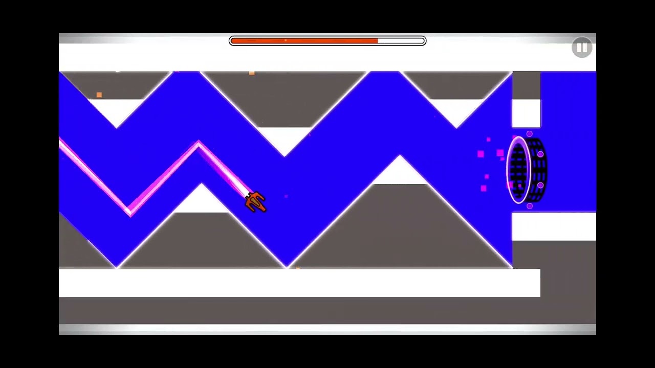 Geometry dash | WINTER CALM! (Easy Hard) - YouTube
