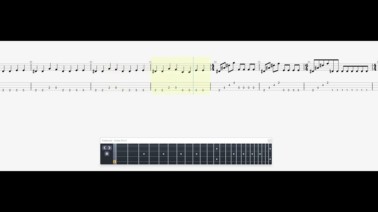 Metallica Escape BASS GUITAR TAB - YouTube