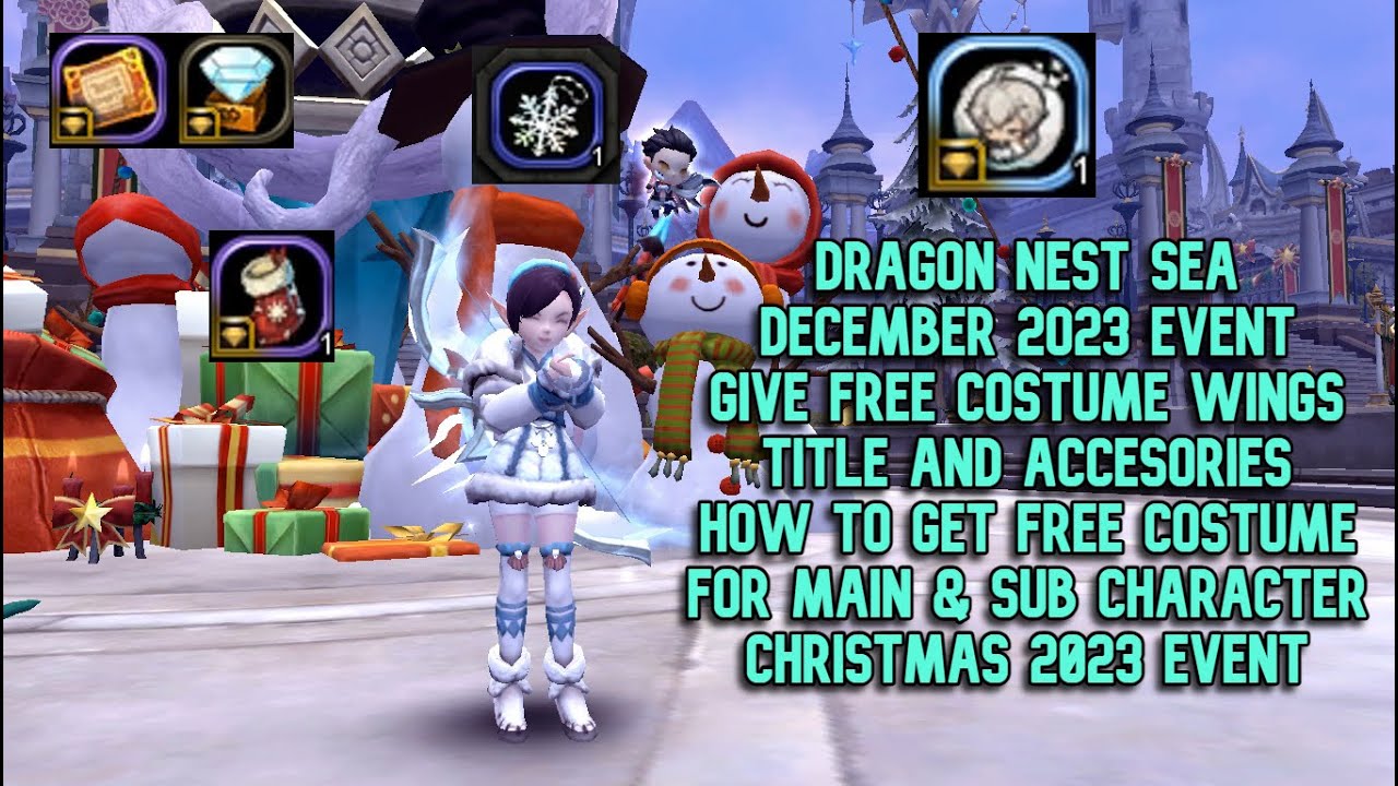 Dragon Nest SEA Give Free Costume , Title , Wing & Accesories : DN SEA ...
