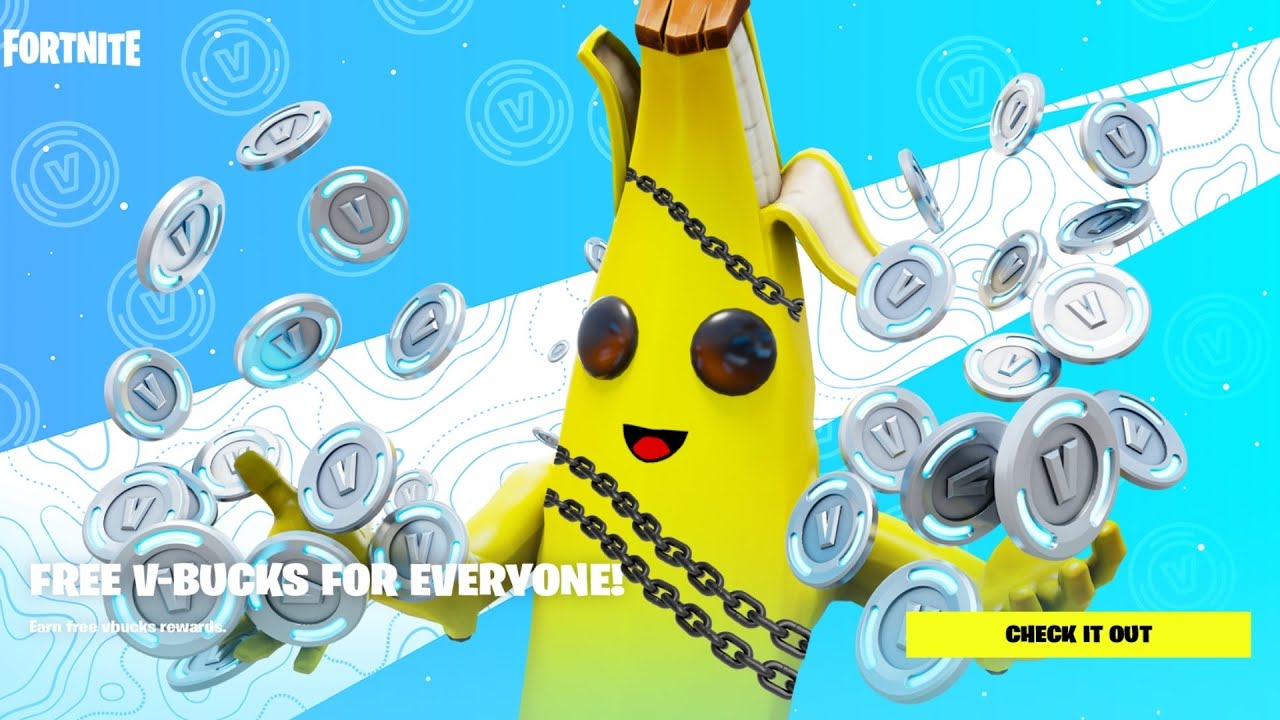 Fortnite is REFUNDING FREE VBUCKS! - YouTube