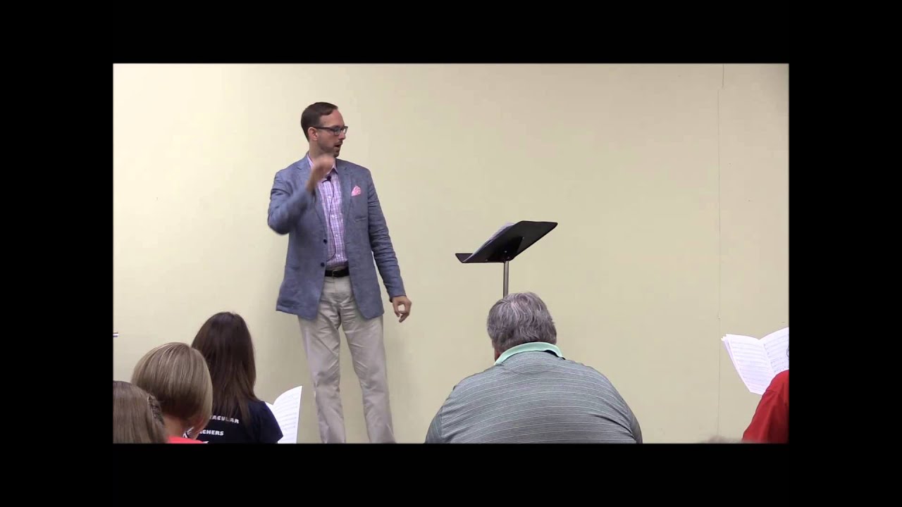 The Lake (Jay Althouse, SATB #43257) - YouTube