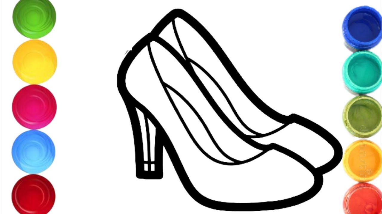 How to draw high heels for children- Story: PRECIOUS SHOES - LIPS ...