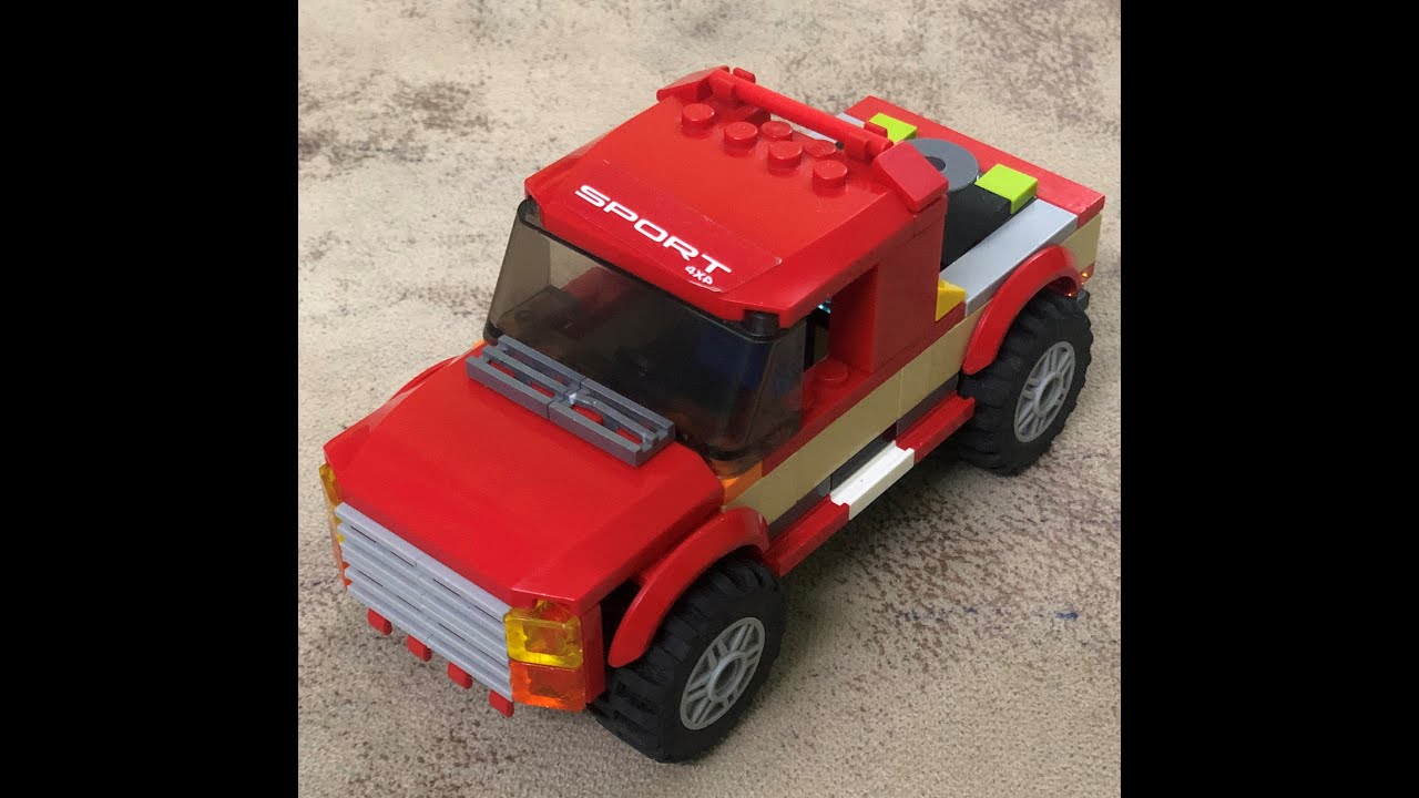 Lego - Red sports car - YouTube