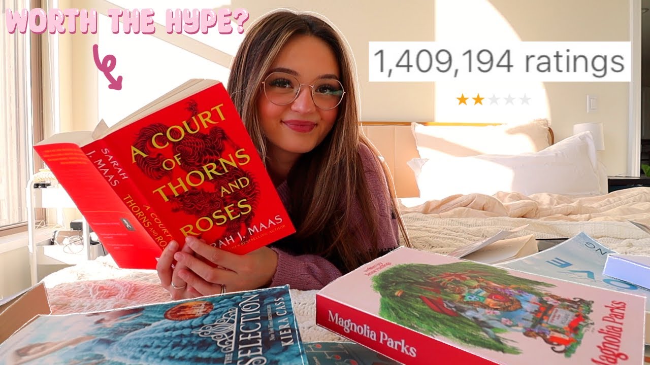 reading viral tiktok books… 🎧📖 (are they worth the hype?) - YouTube