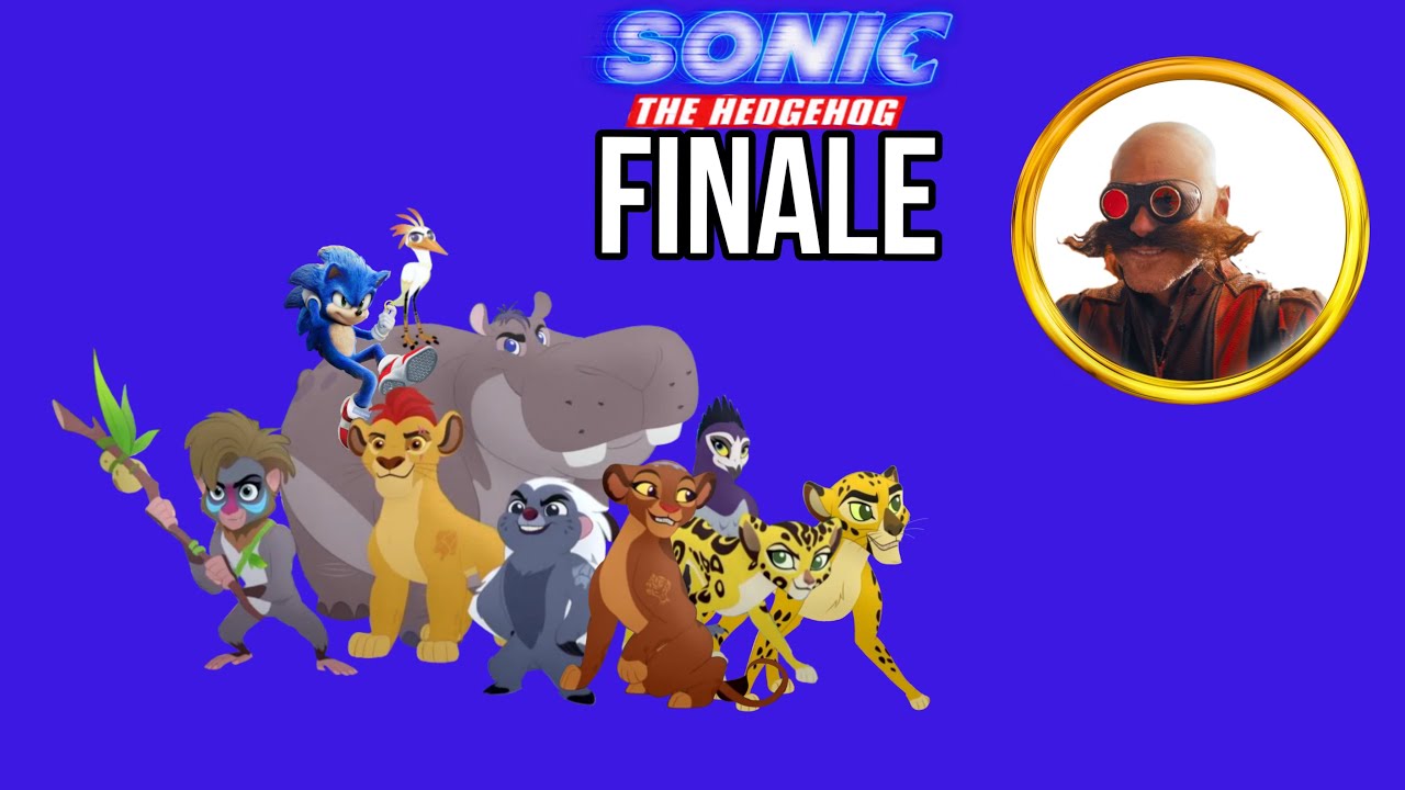 Sonic The Hedgehog in the lion guard: finale - YouTube