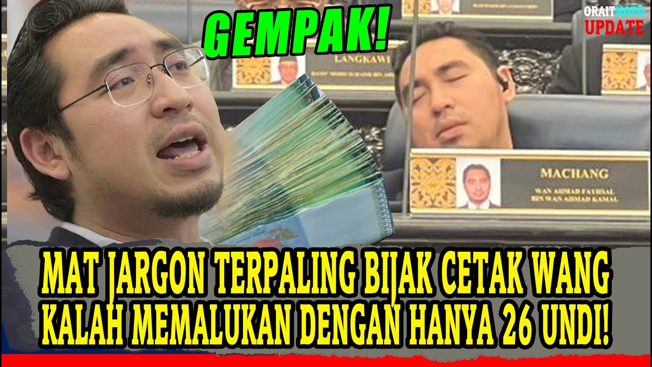 MAT JARGON TERPALING BIJAK CETAK WANG KALAH MEMALUKAN DENGAN HANYA 26 ...