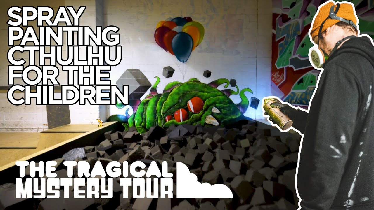 Spray Painting Cthulhu for the Children - The Tragical Mystery Tour ...
