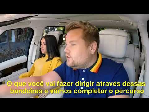 Cardi B no Carpool Karaoke - Legendado P.02