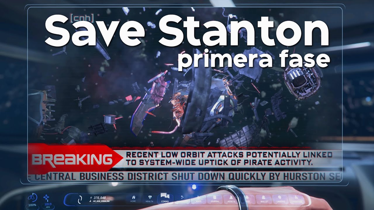 Star Citizen Español - Save Stanton Primera Fase - YouTube