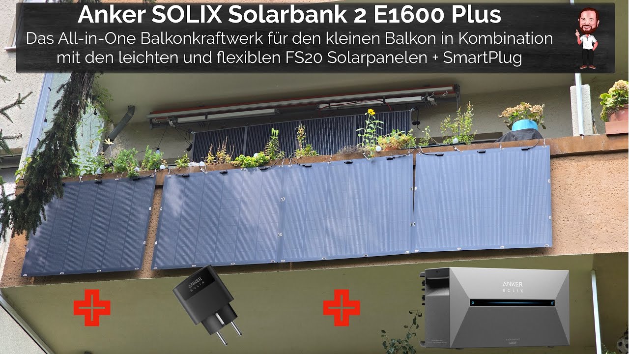 Ultimatives Paket als Balkonkraftwerk für euren Balkon? | Anker SOLIX ...