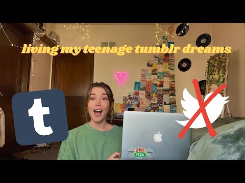 creating a tumblr account (teenage me is screaming)